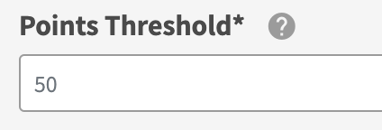 Point Threshold Campaign